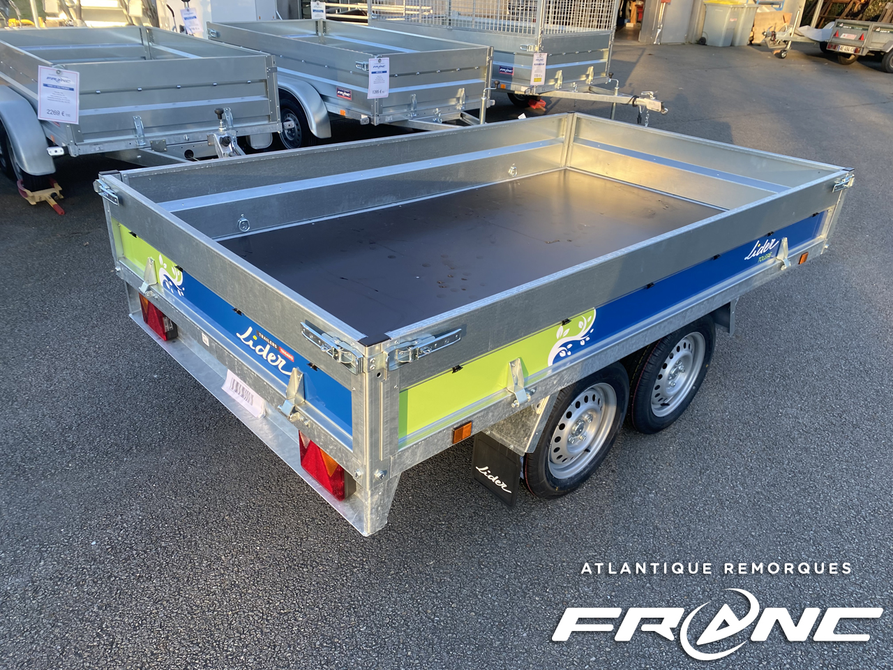 Remorque Lider TOLEDE 39550 – Atlantique Remorques Franc