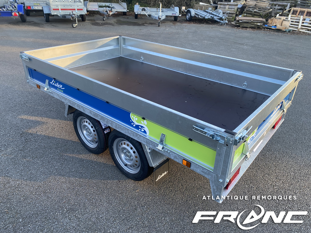 Remorque Lider TOLEDE 39550 – Atlantique Remorques Franc