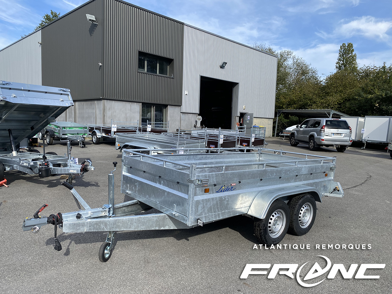 Remorque Lider ROBUST 38398 – Atlantique Remorques Franc