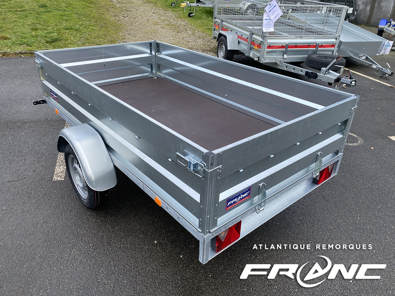 Remorque Erdé LC 251 NF Acier – Atlantique Remorques Franc