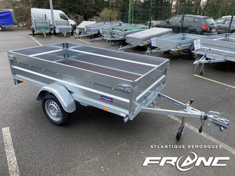 Remorque Erdé LC 251 NF Acier – Atlantique Remorques Franc