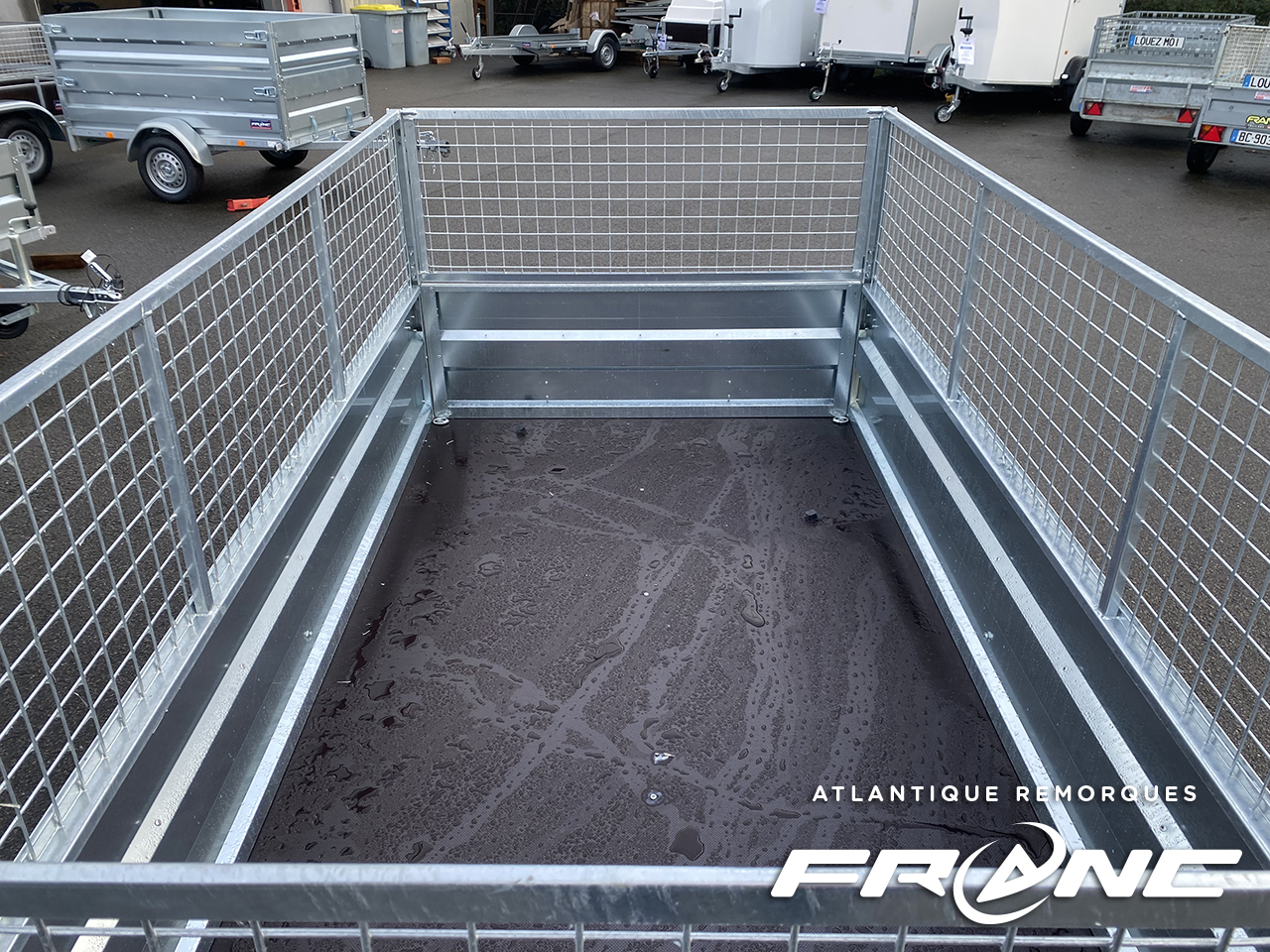 Remorque Erdé LC 251 NF Acier – Atlantique Remorques Franc