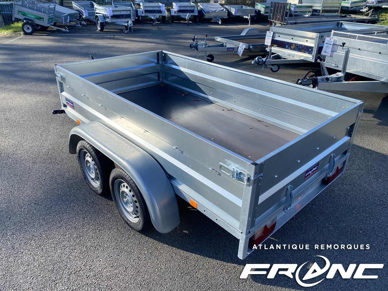 Remorque Erdé LC 252 FR Acier – Atlantique Remorques Franc