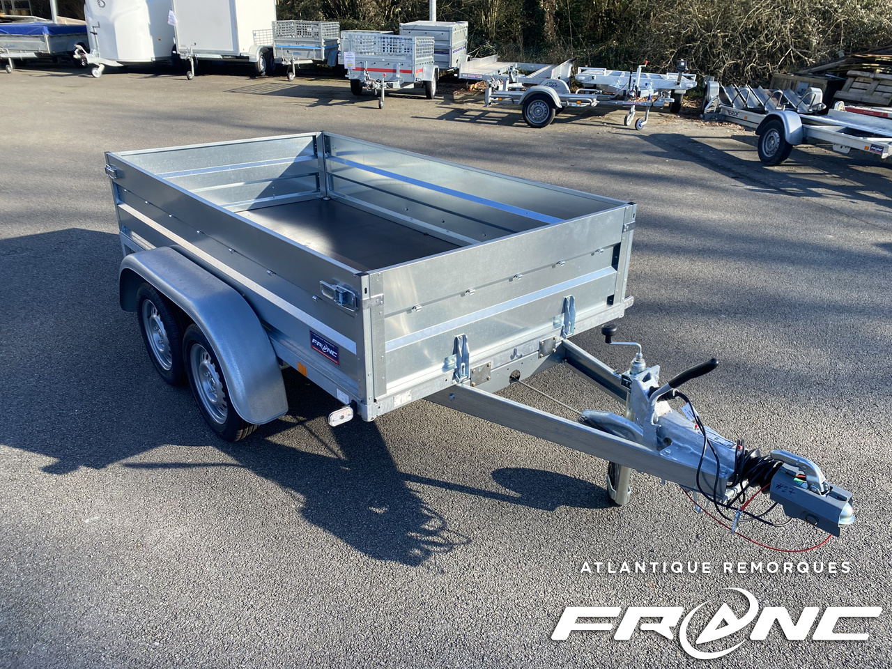 Remorque Erdé LC 252 FR Acier – Atlantique Remorques Franc