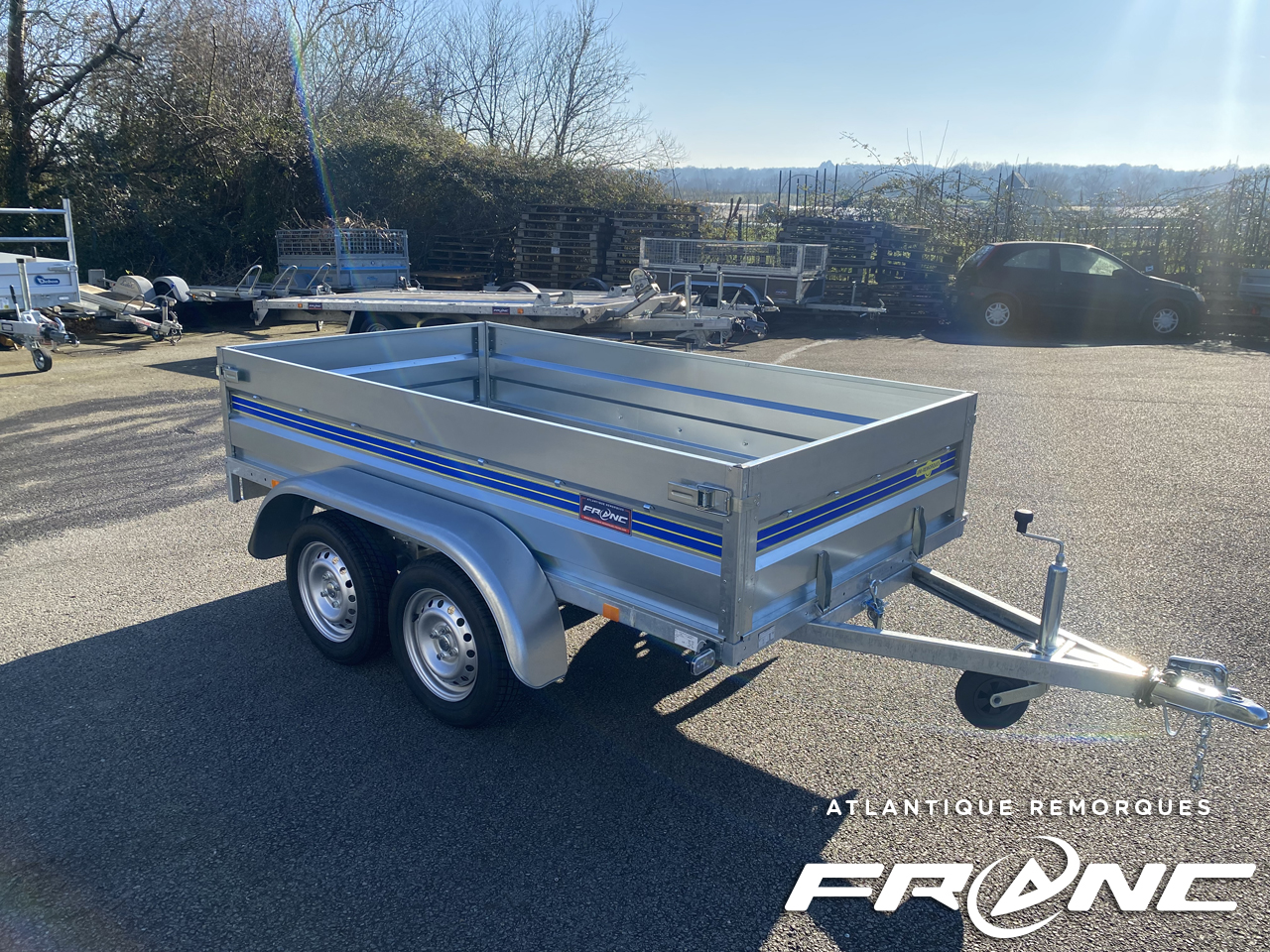 Remorque Erdé LC 252 NF Acier – Atlantique Remorques Franc