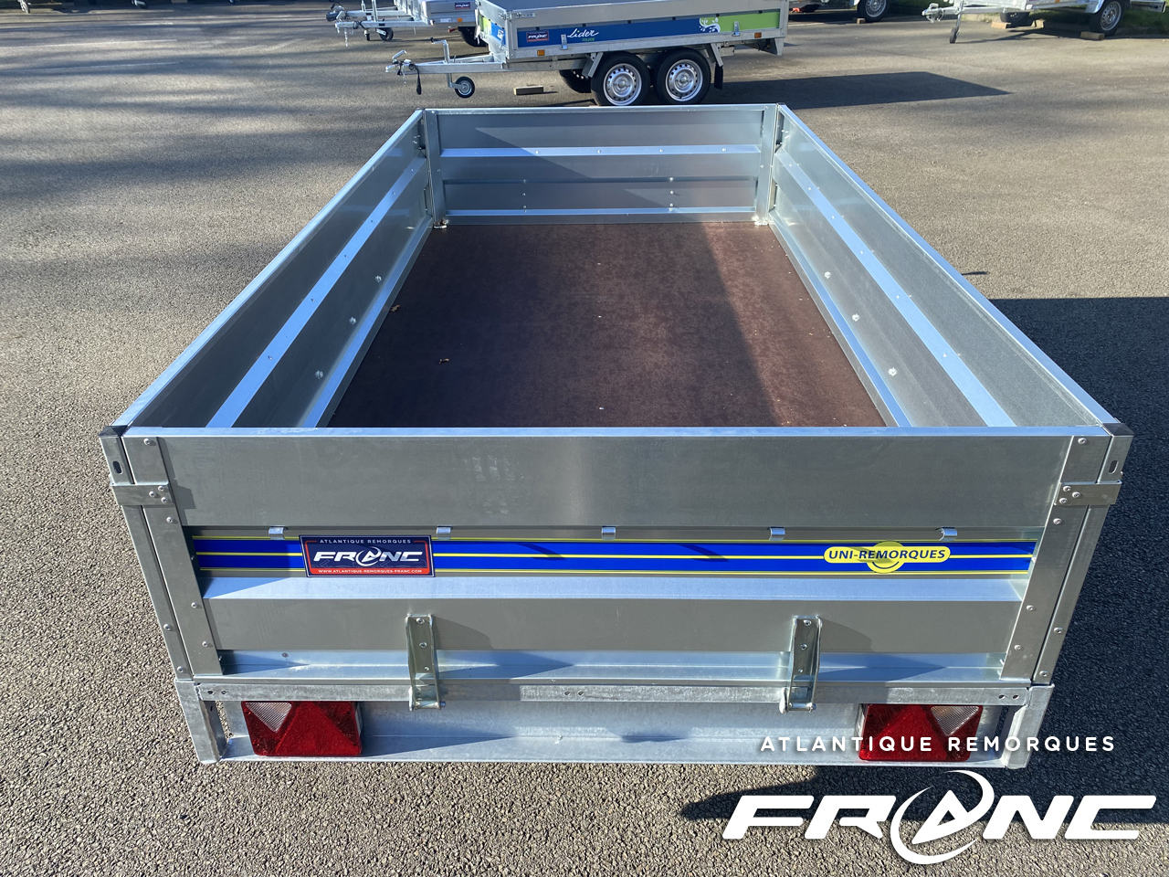 Remorque Erdé LC 252 NF Acier – Atlantique Remorques Franc