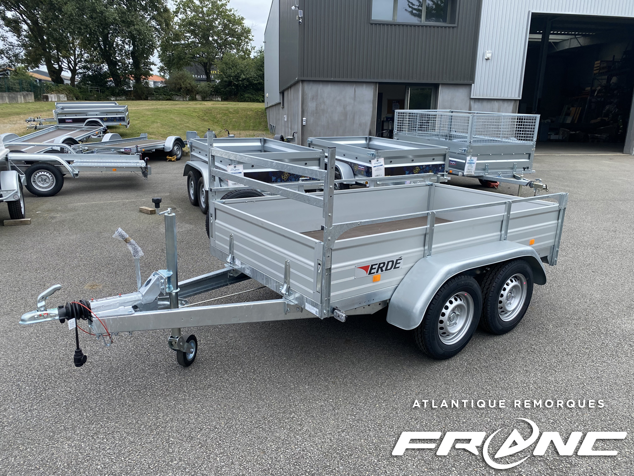 Remorque Erdé XT 252 FR – Atlantique Remorques Franc