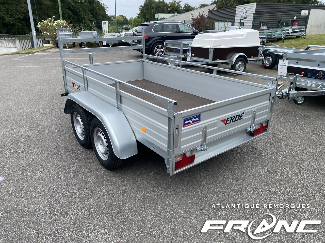 Remorque Erdé XT 252 FR – Atlantique Remorques Franc