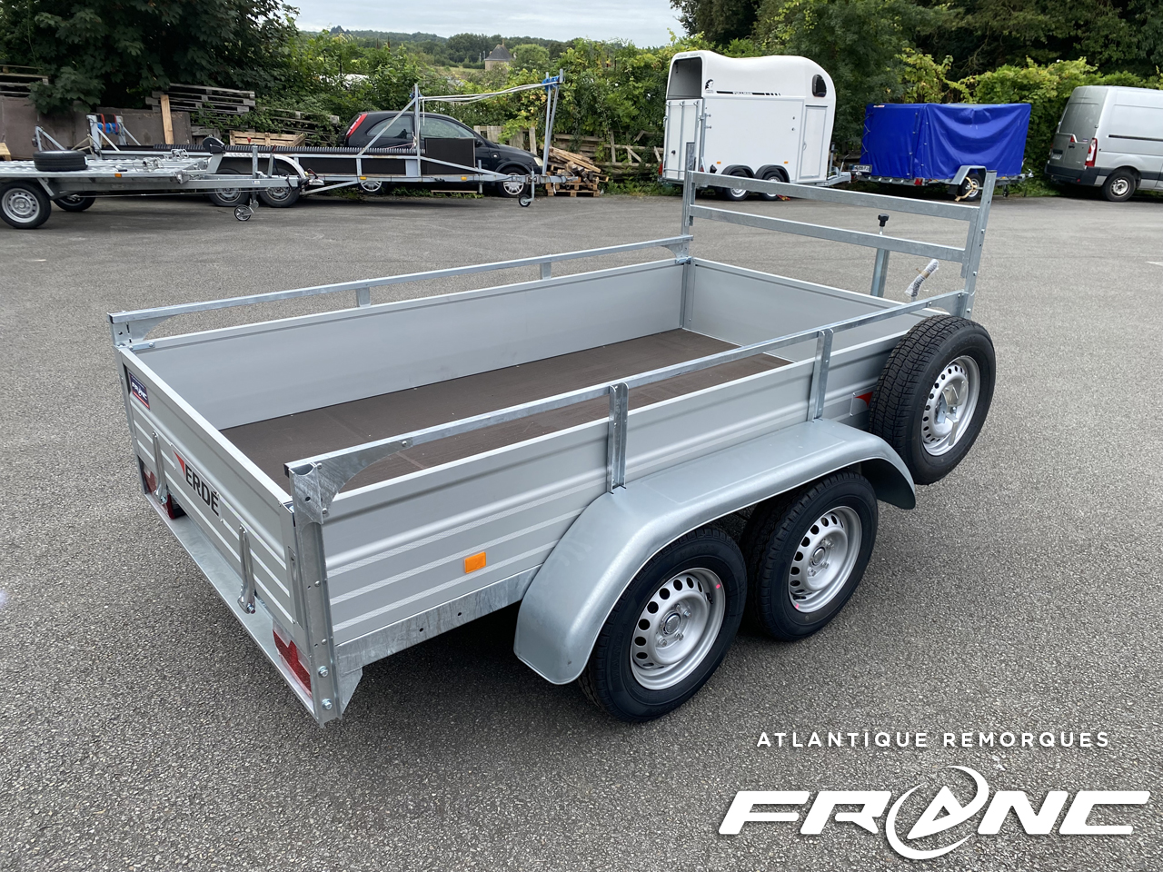 Remorque Erdé XT 252 FR – Atlantique Remorques Franc