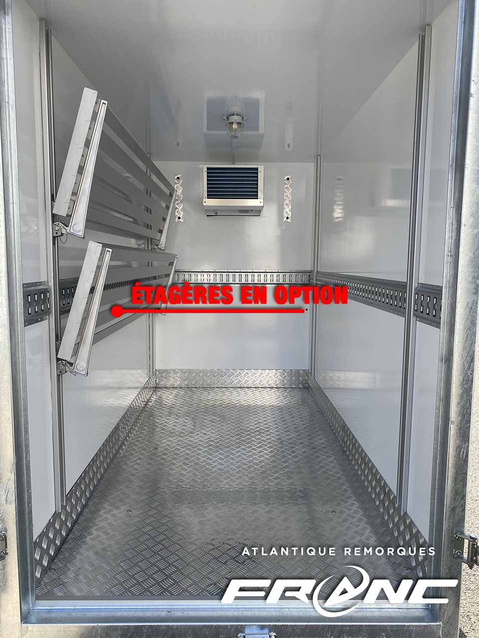 Remorque frigorifique TOMPLAN 1300 kg 250 x 125 x 180 – Atlantique ...