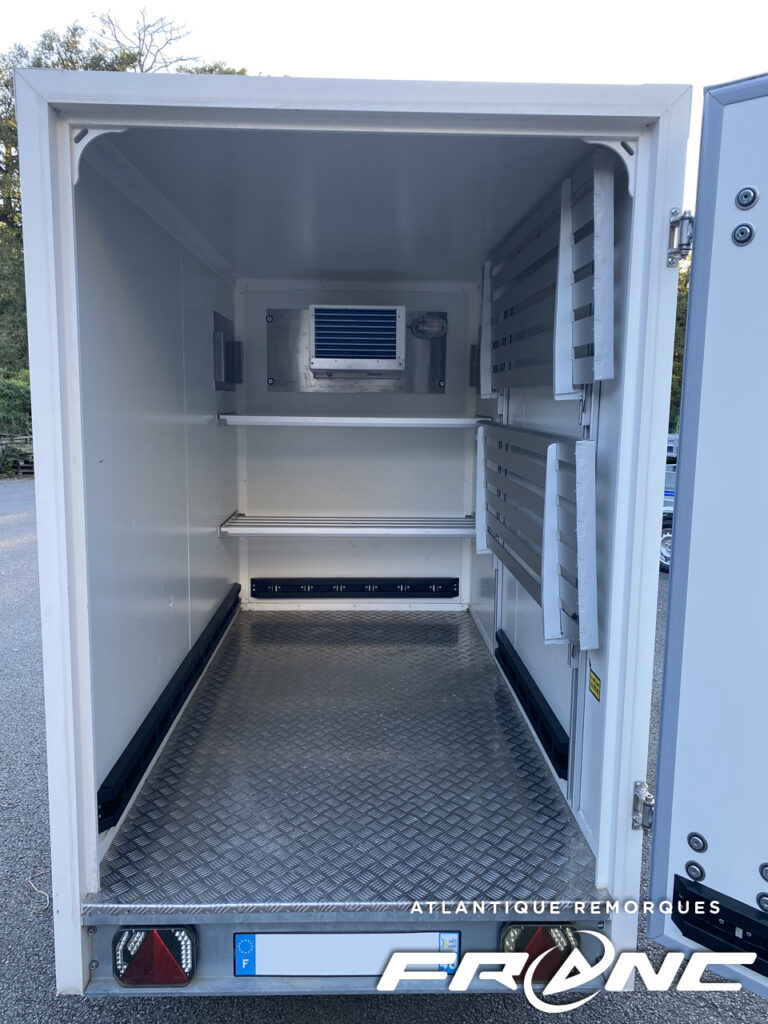 Remorque OCCASION frigorifique PTAC 750 kg Volume 5m3 – Atlantique ...